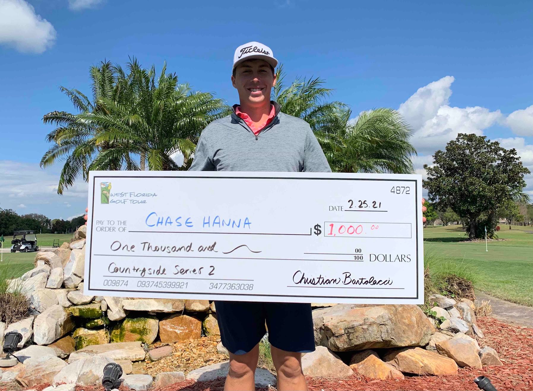 Former KU golf standout Chase Hanna cards third consecutive top-10 ...